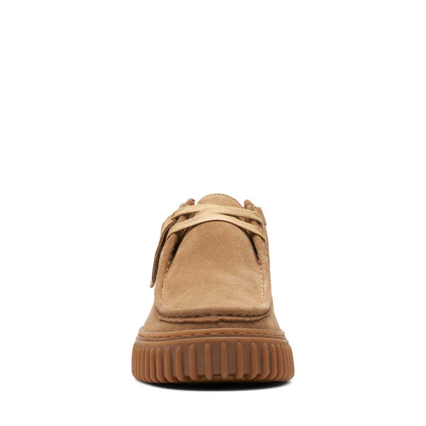 Clarks Torhill Hi Dark Sand men מגפון קלארקס גברים חום בהיר – avidor online